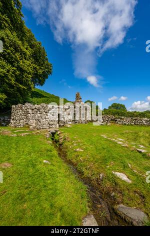 St Cybi's Well Llangybi North Wales Stock Photo - Alamy