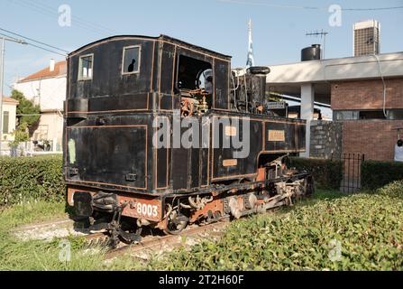 Old Train in Diakopto Greece Stock Photo - Alamy