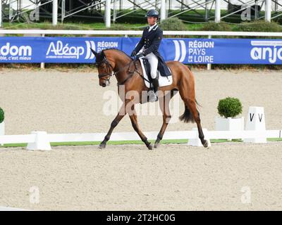 Kevin Mcnab of Australia with Faro Imp during the cross country of the ...