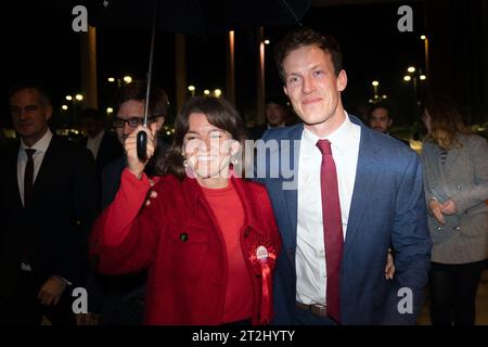 /Labour candidate Alistair Strathern and partner Megan Corton-Scott ...