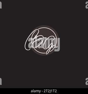 BG initial logo monogram with simple pillar icon design Stock Vector ...