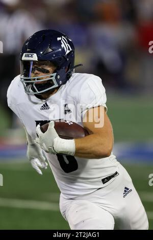 October 19, 2023: Rice running back Dean Connors #0 glances towards the ...