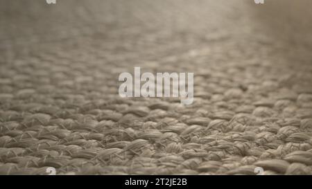 shot of jute rug closeup, wide photo Stock Photo - Alamy