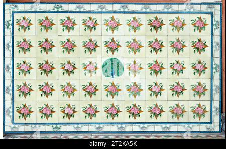 Baba Nyonya Peranakan style heritage building in Malaysia Stock Photo ...