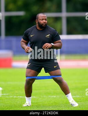 South Africa's Ox Nche during the Summer International test match at ...