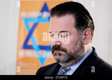 Berlin, Germany, Gideon Joffe, chairman of the Jewish community Stock ...