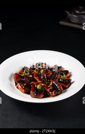 stir fried (Sautéed) Eel ，Chinese food, braised eel Stock Photo - Alamy