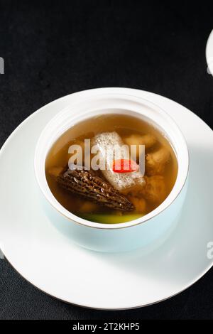 Double-boiled Muscovy Duck Broth with Bamboo Shoots and Jinhua ham，The ...