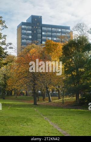 Exterior of tower at 40 George Square formerly David Hume Tower at ...