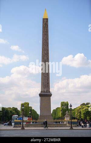 The Luxor Obelisk (Obélisques de Louxor) which was dedicated to the ...