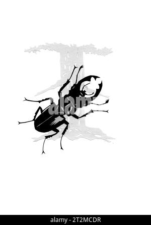 Paper cut of insects Stock Photo - Alamy