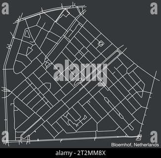 Street roads map of BLOEMHOF, NETHERLANDS Stock Vector Image & Art - Alamy