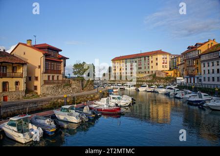 LLANES, SPAIN, September 29, 2023 : Port of fishing and pleasure ...