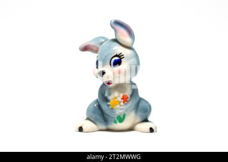 Close up of a Wade Whimsie porcelain figurine of Lady from Disney's ...