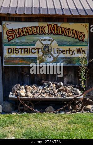 Liberty WA Sept 13 2023 - A gold mining ghost town in Okanogan ...