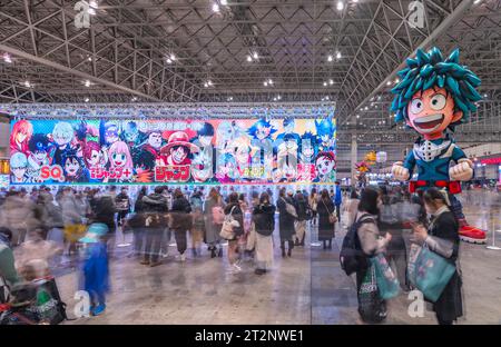 chiba, japan - dec 18 2022: Colossal inflatable installation featuring ...