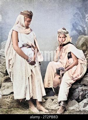 Two Kabyle women, The Kabyle people are a Berber ethnic group ...