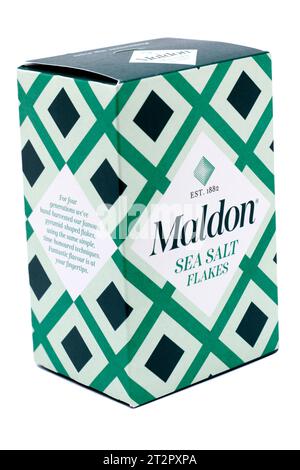 Maldon Sea salt flakes Stock Photo - Alamy