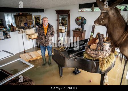 Morten Mortensen's summer house is flooded near Vilstrup and Diernaes ...