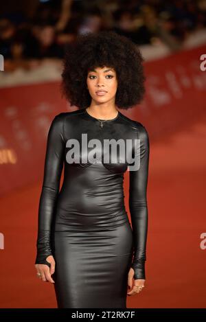 Coco Rebecca Edogamhe attends the red carpet of the movie "Rapiniamo il ...