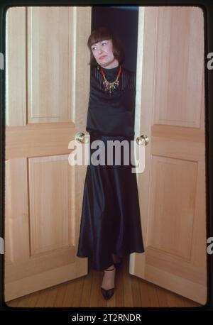 Posed portrait of veteran jazz singer Sheila Jordan in Manhattan in ...