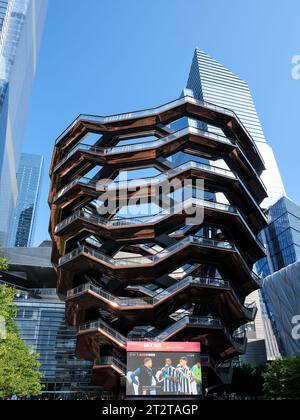The Vessel, remarkable structure and visitor attraction constructed as ...