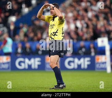 Referee Ben O'KEEFFE during the World Cup 2023, Semi-final rugby union ...