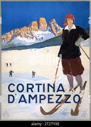 Reproduction vintage travel posters worldwide Stock Photo - Alamy