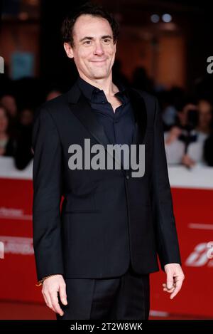 Italian actor Elio Germano at Rome Film Fest 2023. Palazzina Laf Red ...