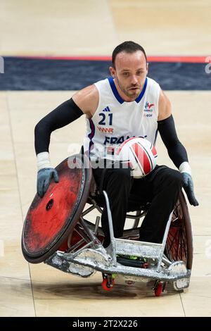 Jonathan Hivernat #21 of France during a training session of Team ...