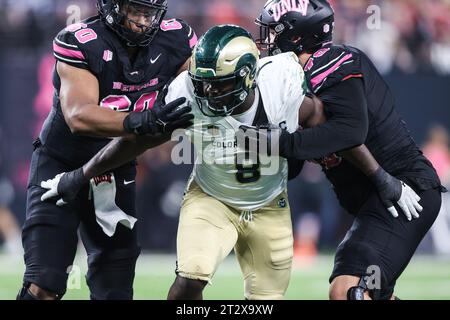 Colorado State defensive lineman Mohamed Kamara runs the 40-yard dash ...
