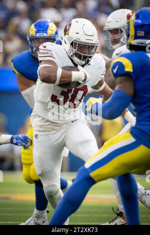 Arizona Cardinals running back Keaontay Ingram (30) runs against the ...