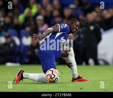 Moisés Caicedo of Chelsea during the Premier League match between ...
