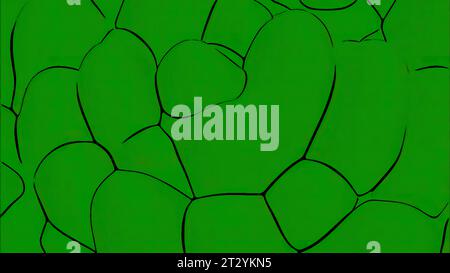 Abstract cartoon style of rippling liquid surface. Design. Bright ...