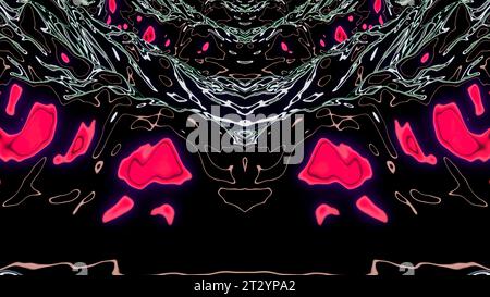 View inside of the stomach of an unknown creature. Design. Sticky ...