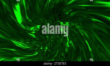 Interstellar concept. Motion. Distortion of reality inside black hole ...