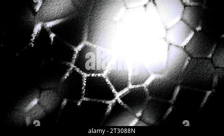 Cell division, scientific animation of mitosis. Motion. Abstract ...