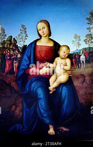 Madonna with Child Pietro Peruginoc 1502 Museum, Italy, Pietro Perugino ...