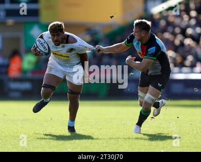 Rusi Tuima of Exeter Chiefs during the Investec Champions Cup match ...