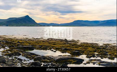 Akranes beach, Vesturland, Iceland, Europe Stock Photo - Alamy