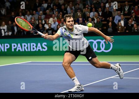 STOCKHOLM 20231022Russian Pavel Kotov in action during the men's ...