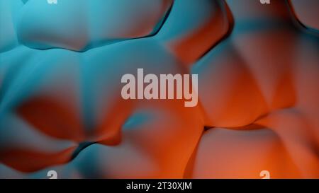 Abstract moving entrails of human body. Design. Motion of guts, concept ...