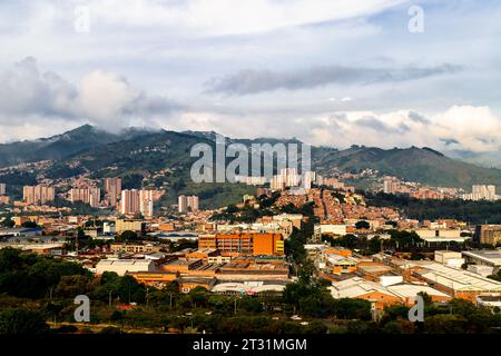 Panoramic sunrise view in Medellin, Colombia Stock Photo - Alamy