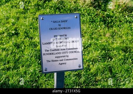 Gala Days by Craig Knowles art in Elba Park, Houghton le Spring ...