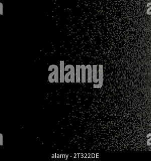 Amazing matrix background in amber colors. Grid of random Tibetan ...