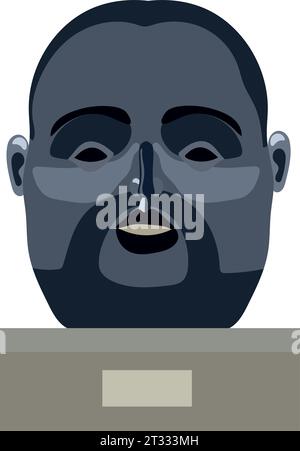 colombia botero statue illustration Stock Vector Image & Art - Alamy