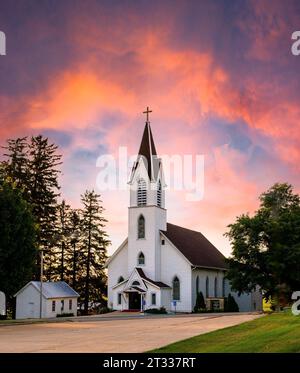 Saint John Lutheran church in the center of Riga, Latvia. Began as ...