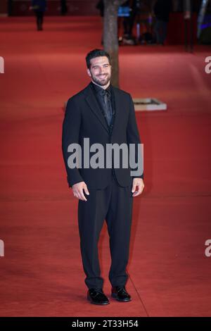 Alvise Rigo attends the red carpet of Netflix tv series "Il Gattopardo ...