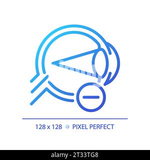 2D simple thin linear gradient phoropter icon Stock Vector Image & Art - Alamy