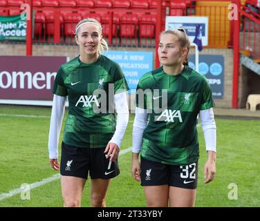 Lucy Parry of Liverpool Women, during The FA Women's Super League match ...